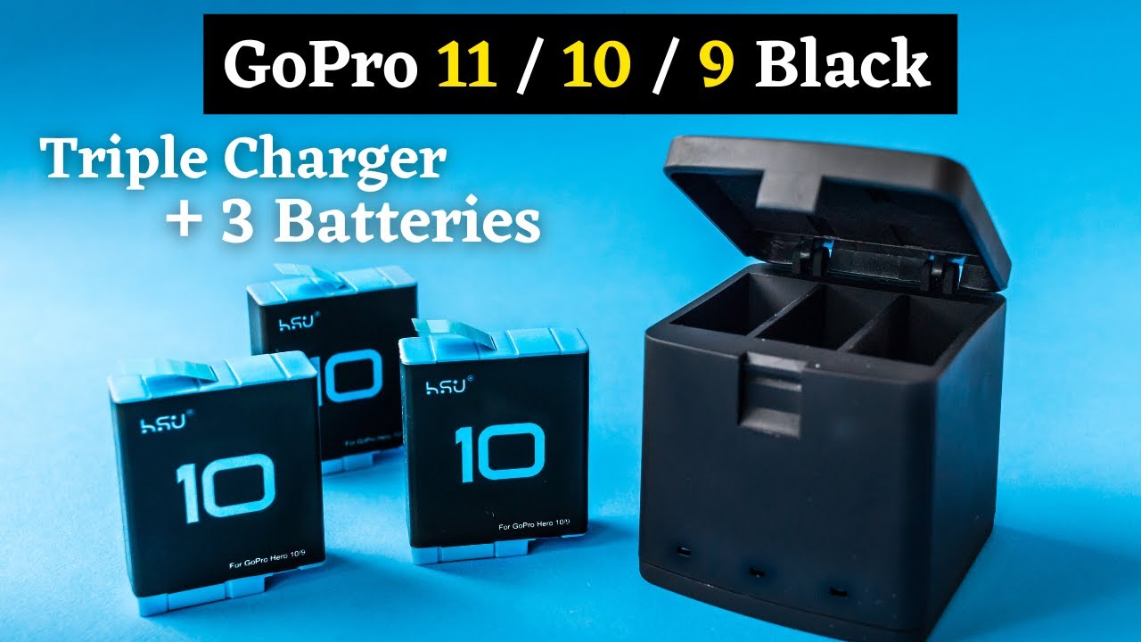 Review | 3 GoPro Batteries + Triple Charger HSU 3 Pack – HSUSHOP