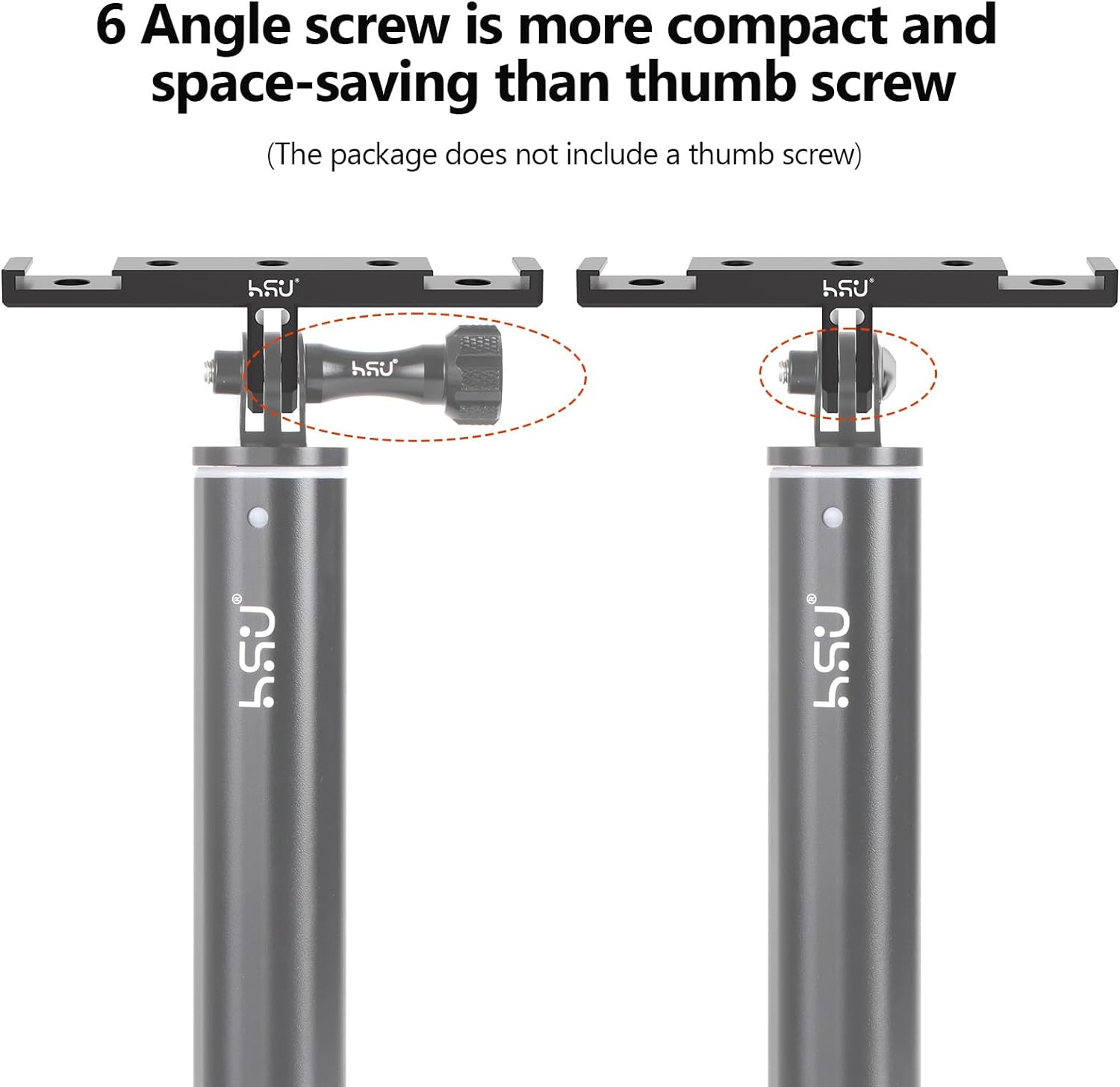HSU GoPro Aluminum Dual Twin Mount Adapter – HSUSHOP