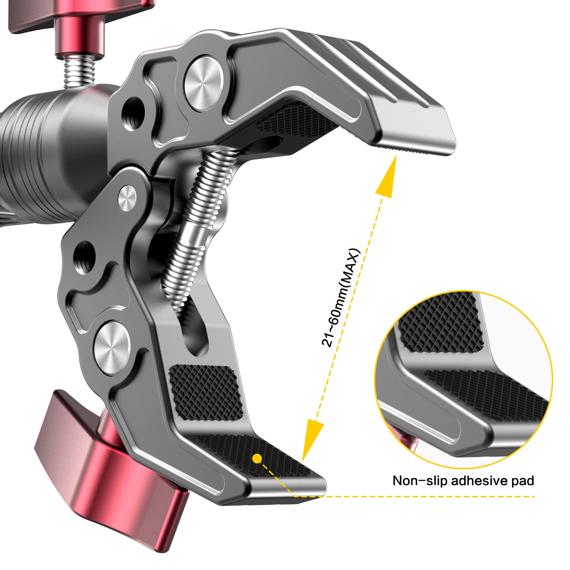 Double Metal Super Clamp Articulating Magic Arm Clip – HSUSHOP