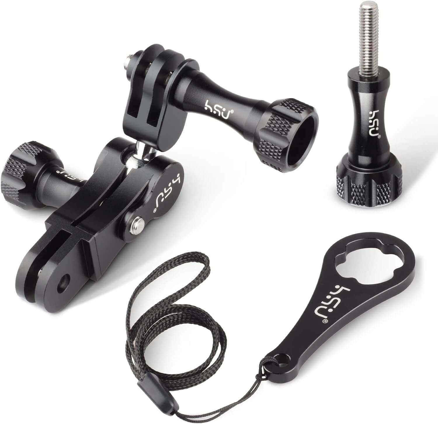 HSU 360° Extension Arm Ball Joint Mount for Action Cameras – HSUSHOP