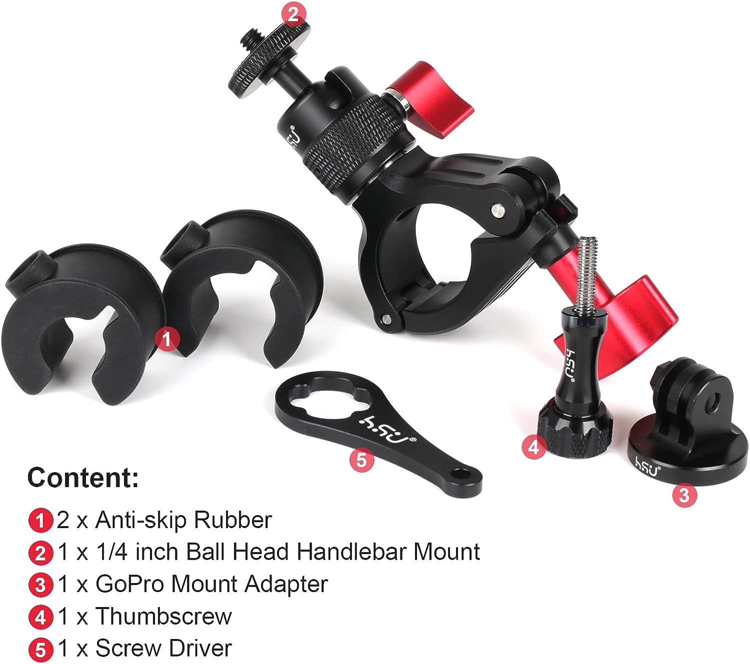 HSU Bike Handlebar Mount for GoPro & Action Cameras – HSUSHOP