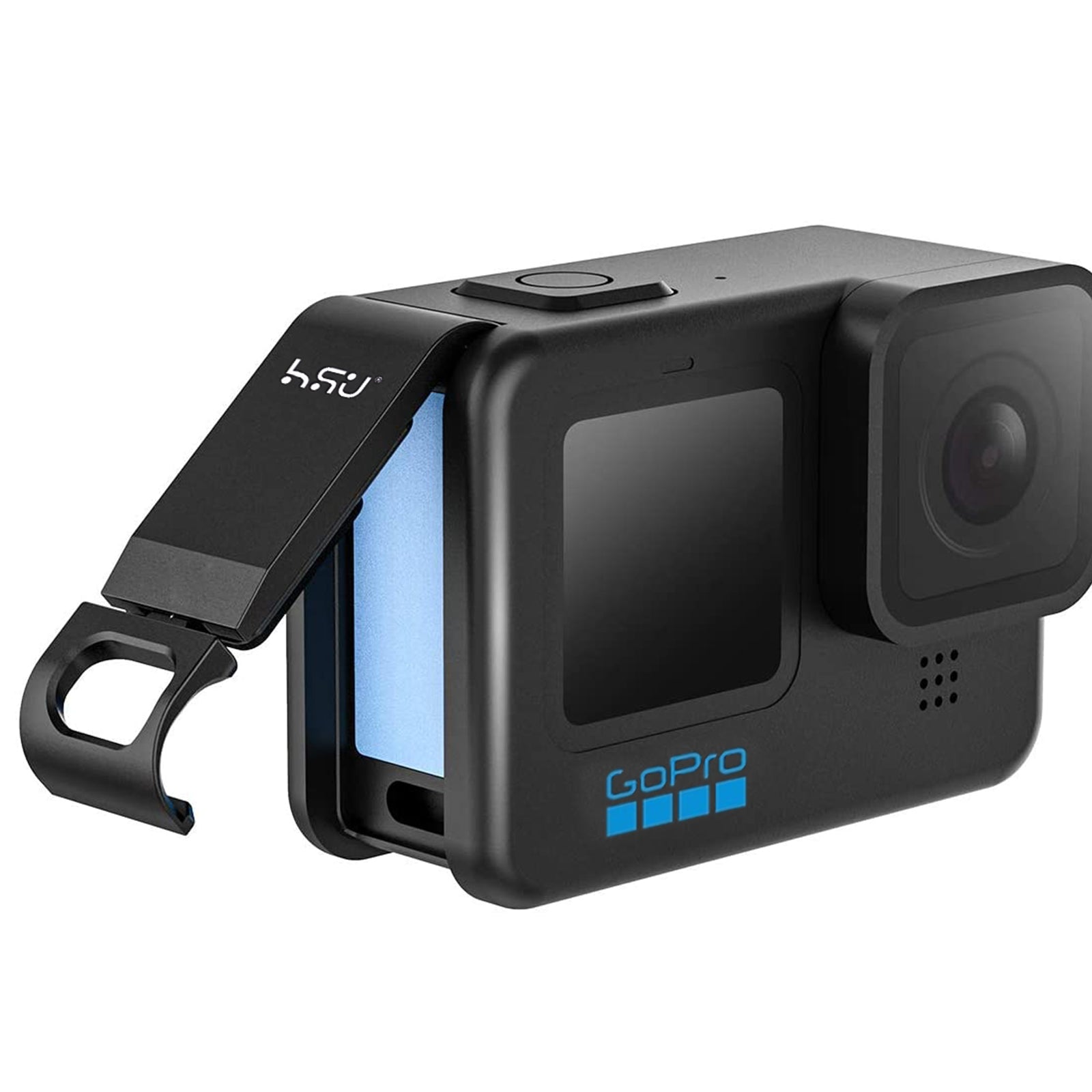 HSU Aluminum Alloy Replacement Battery Door for GoPro Hero 12/11/10/9 ...